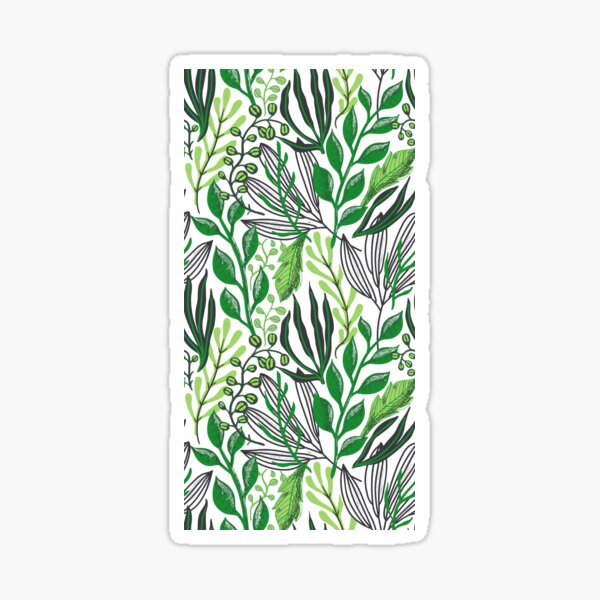 "Plants Background Aro. Aromantic Pride" Sticker by ClimbingTees ...