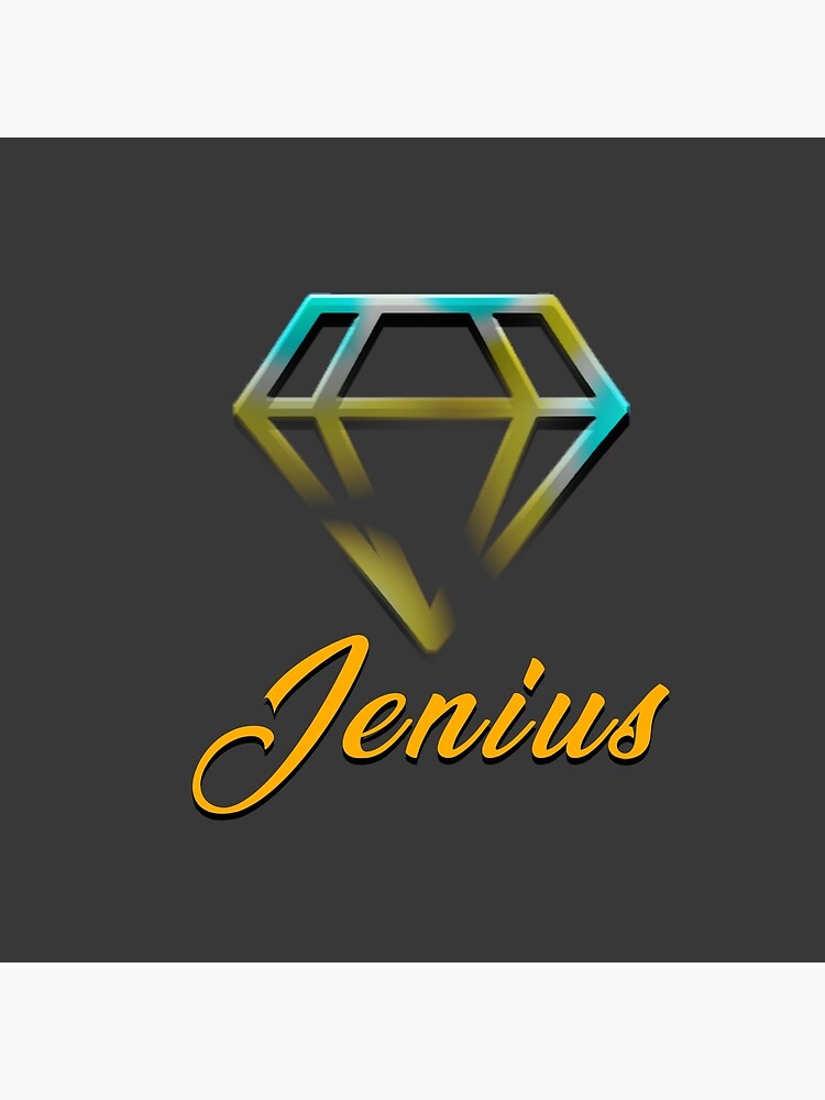 "jenius" Poster for Sale by SLlankaexpress | Redbubble