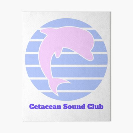"pink dolphin logo" Art Board Print by cosmic-traces | Redbubble