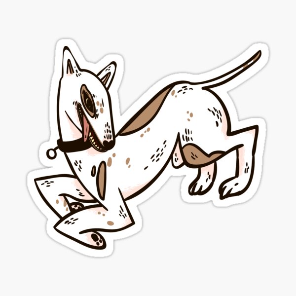 "Angry dog" Sticker by NKTNstudio | Redbubble
