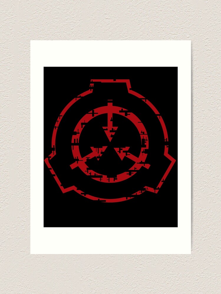 Lámina artística «Símbolo de cimentación SCP» de Rebellion-10 | Redbubble