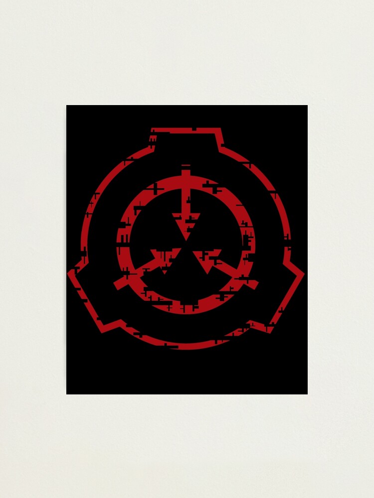 "SCP foundation symbol " Photographic Print for Sale by Rebellion-10 ...