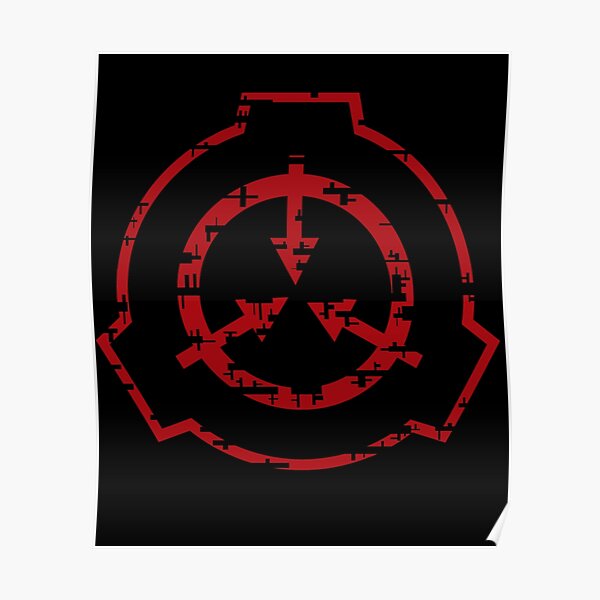 Poster « Symbole de fondation SCP », par Rebellion-10 | Redbubble