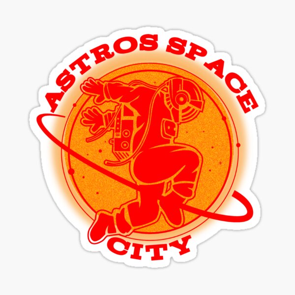 "Astros space city Astros space city" Sticker by NatureWorldArt | Redbubble