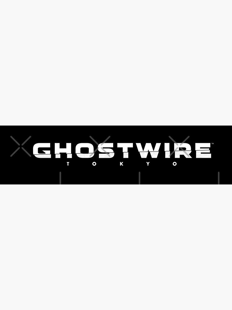 Poster « Logo Ghostwire Tokyo v2 », par JCBA | Redbubble