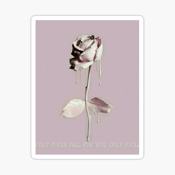 "fools troye sivan" Sticker for Sale by vxlerix | Redbubble