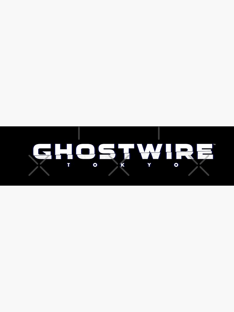 "Ghostwire Tokyo v3 logo" Art Print for Sale by JCBA | Redbubble