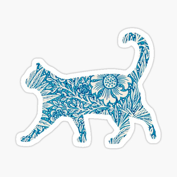 "Cat cat : WM_01" Sticker by muansuk | Redbubble