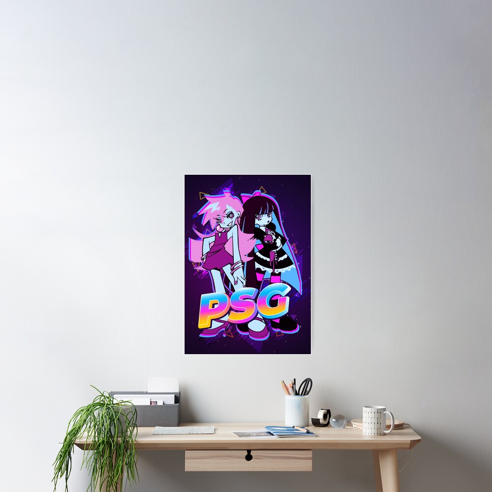"Panty And Stocking | Psg" Poster by RealAnimeHD | Redbubble