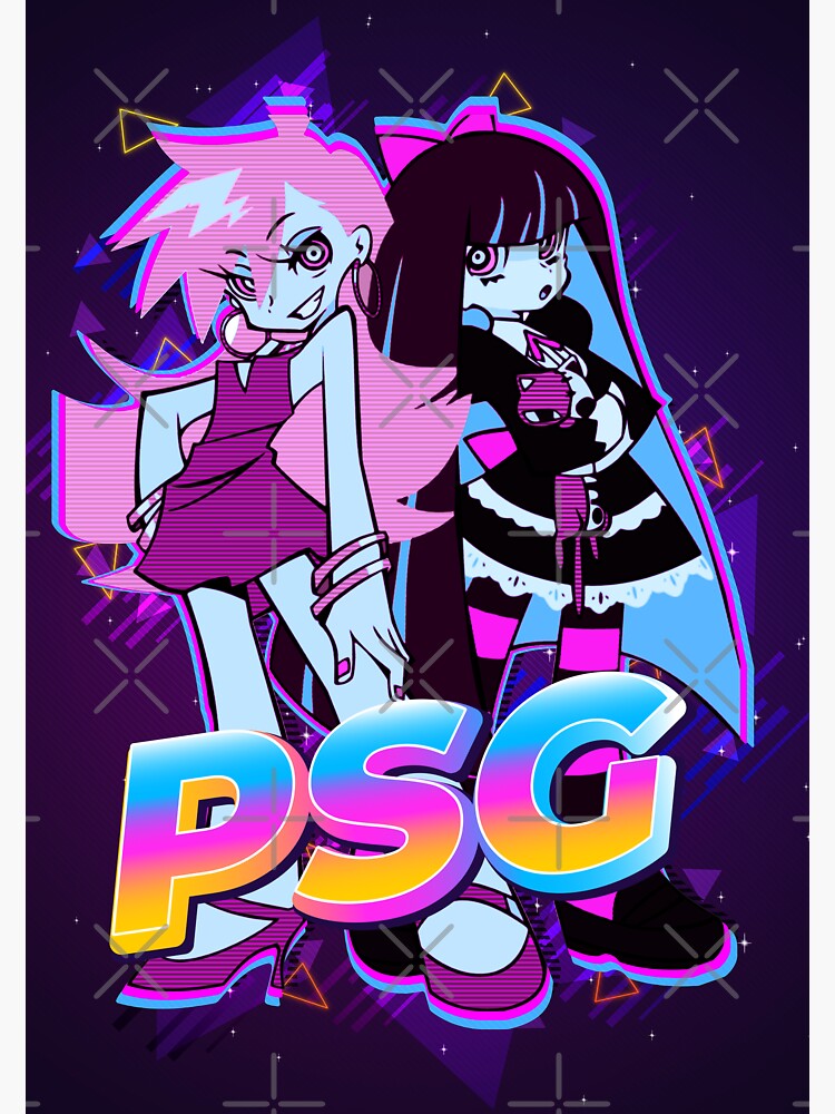 "Panty And Stocking | Psg" Sticker by RealAnimeHD | Redbubble