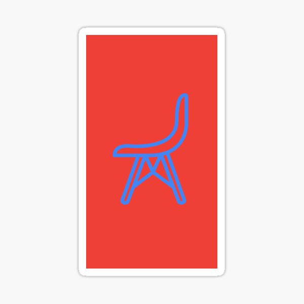 "Chair" Sticker by origimax | Redbubble