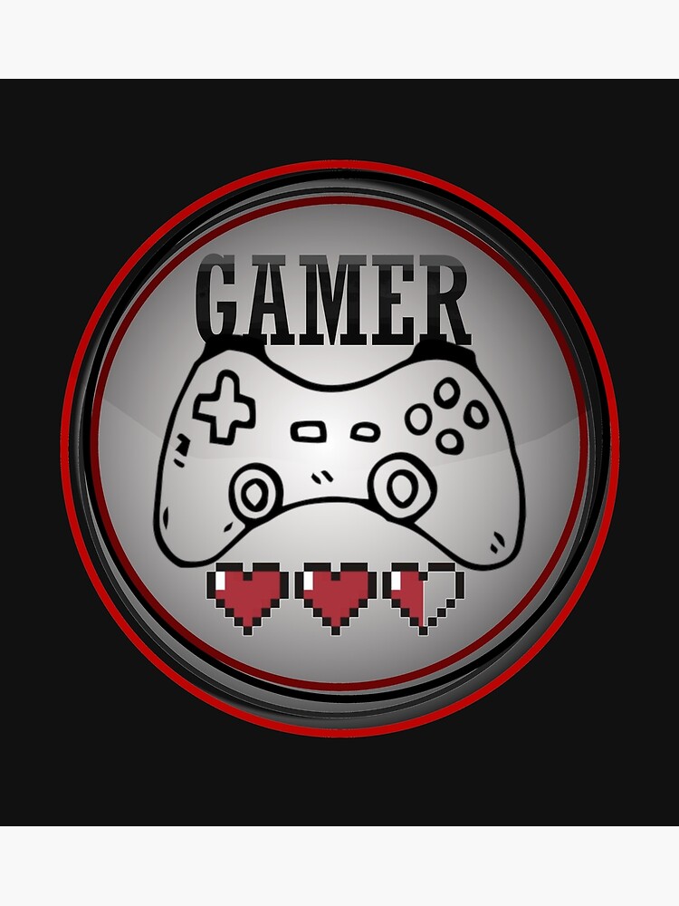 "gamer life" Poster for Sale by RABELLOPROJETC | Redbubble