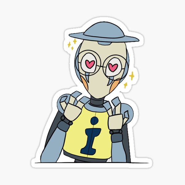 "Kawaii Mapbot" Sticker by Snapple7143 | Redbubble