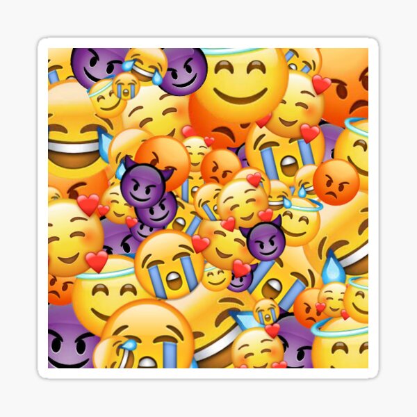 "Emoji" Sticker by Dilouj | Redbubble