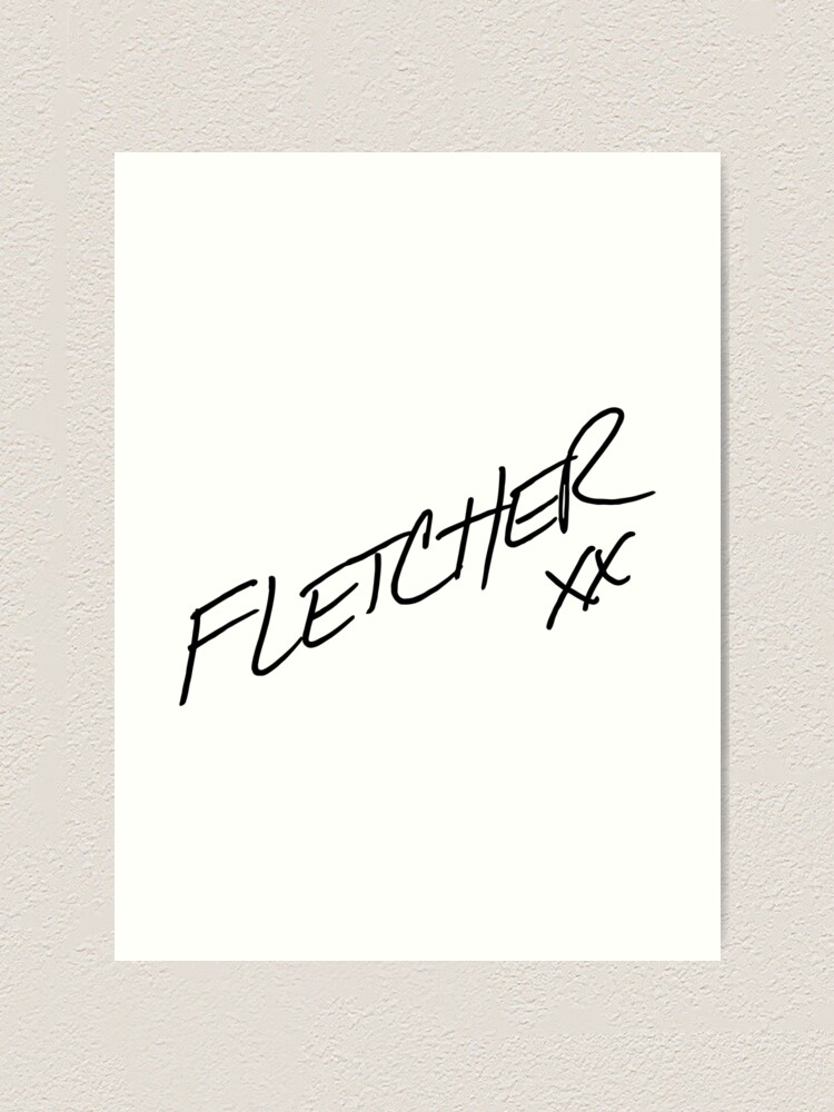 "Fletcher Merch Fletcher Black Logo" Art Print for Sale by ElbaSoft ...