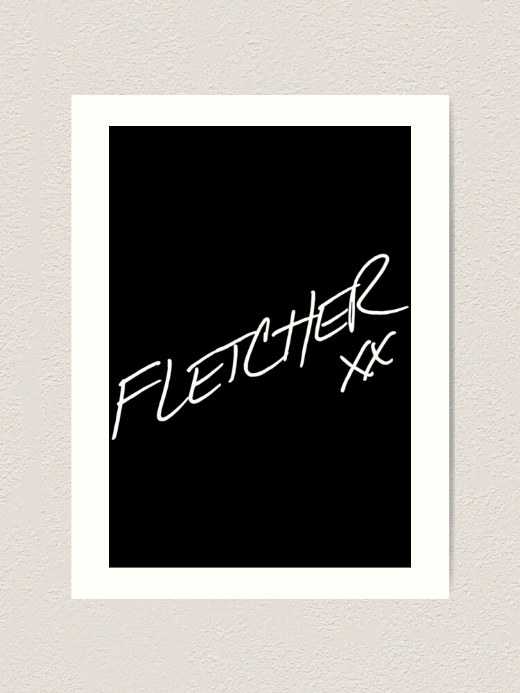 "Fletcher Merch Fletcher White Logo" Art Print for Sale by ElbaSoft ...