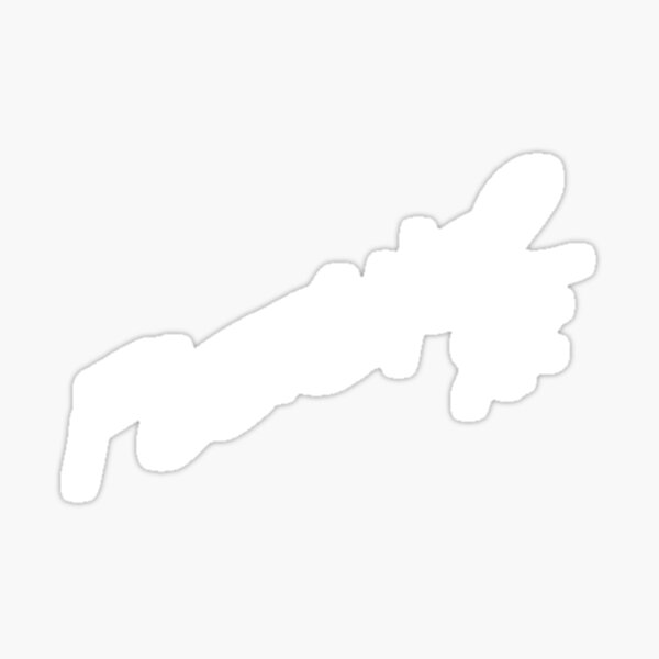 "Fletcher Merch Fletcher White Logo" Sticker for Sale by ElbaSoft ...