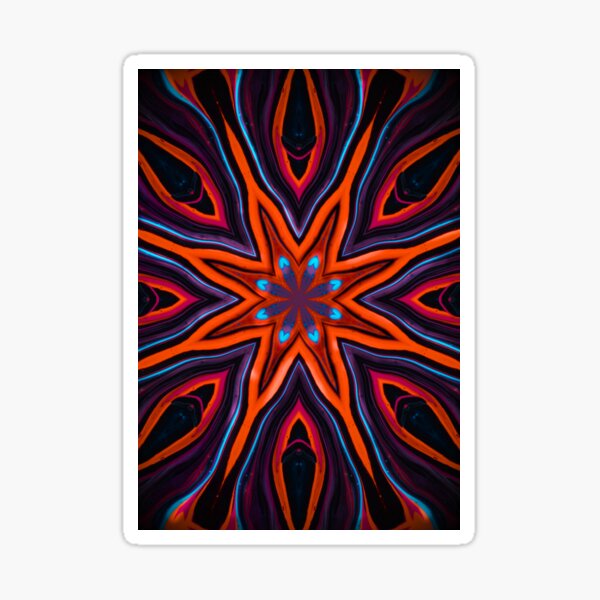 "Bright Star Pattern" Sticker by Boztik-Designs | Redbubble