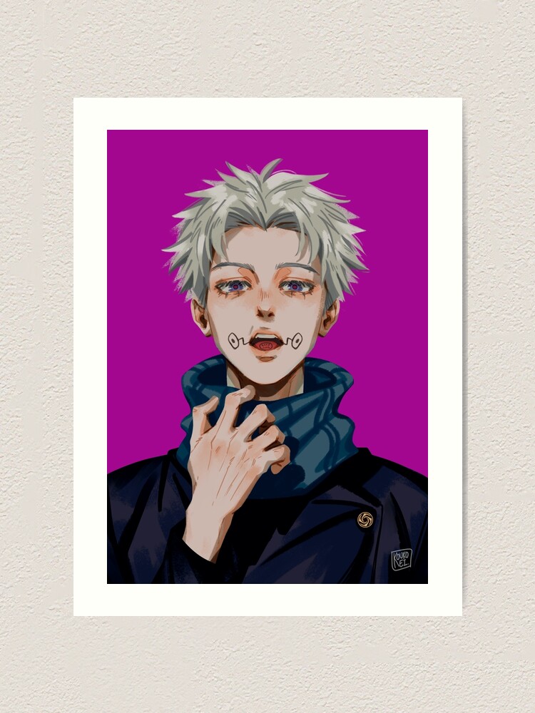 "Cursed Speech User - Inumaki Toge (1st Year)" Art Print by koukokei ...