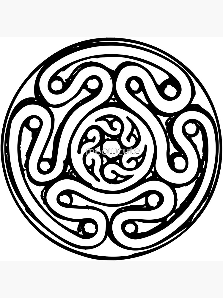 "Hekate Wheel Strophalos" Art Print for Sale by meowcute | Redbubble