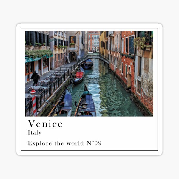 "venice sticker" Sticker for Sale by raniaa-dhm | Redbubble