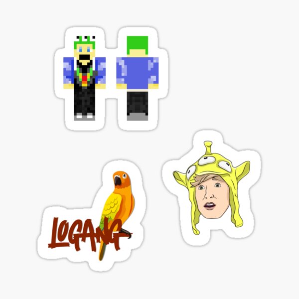 "Logan Paul pack" Sticker for Sale by BERDOFRENZY | Redbubble