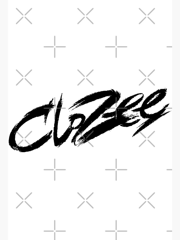 "Clozee Merch Clozee Black Logo" Art Print by MorinoMiya | Redbubble