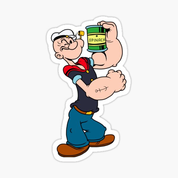 " Popeye" Sticker for Sale by momyshop | Redbubble