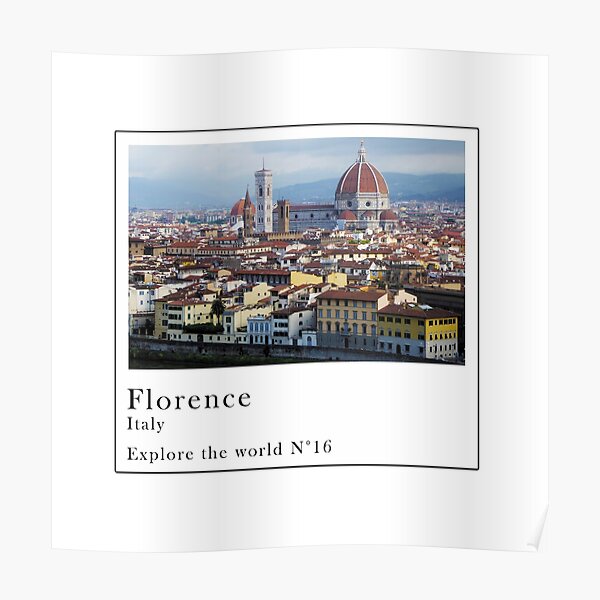 "florence sticker" Poster for Sale by raniaa-dhm | Redbubble