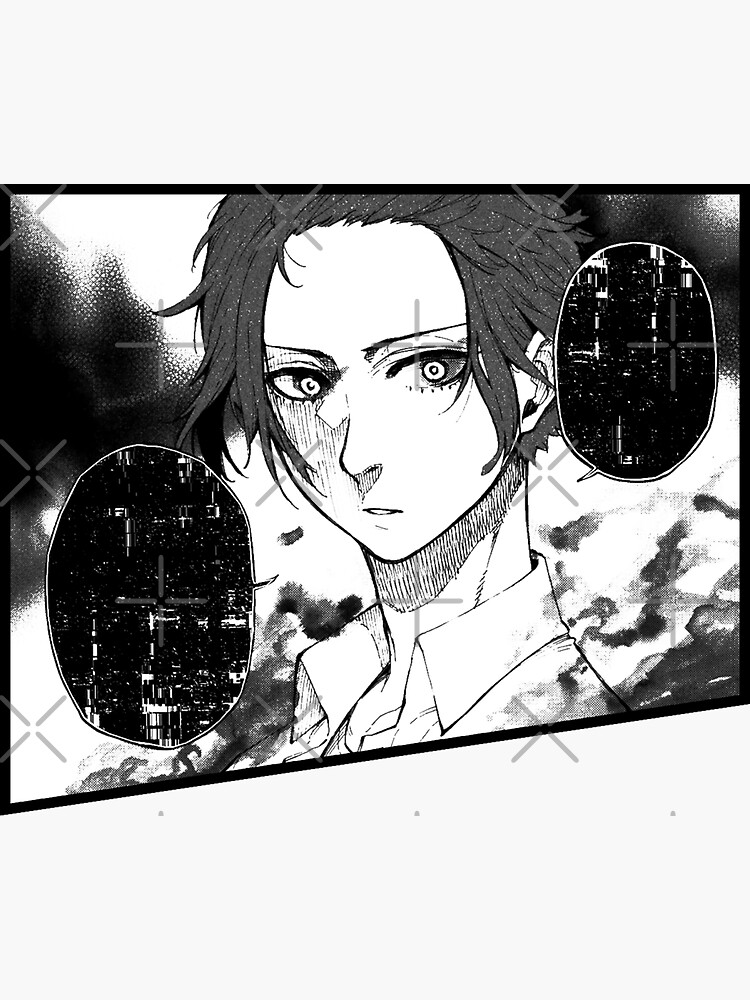 "[ BLUE LOCK ] Itoshi Sae manga cap" Sticker by daybrighter | Redbubble