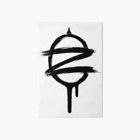 "Clozee Merch Clozee Black Z Logo" Art Board Print by MorinoMiya ...
