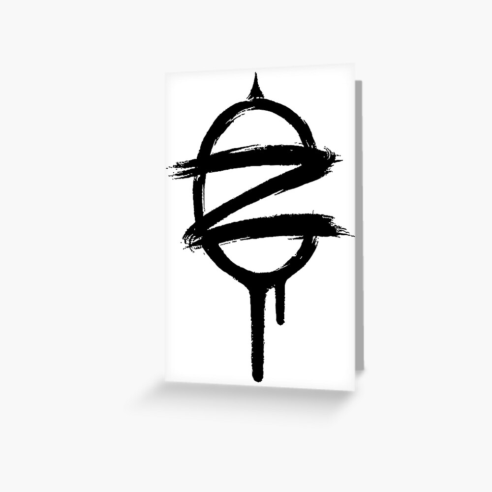 "Clozee Merch Clozee Black Z Logo" Greeting Card by MorinoMiya | Redbubble