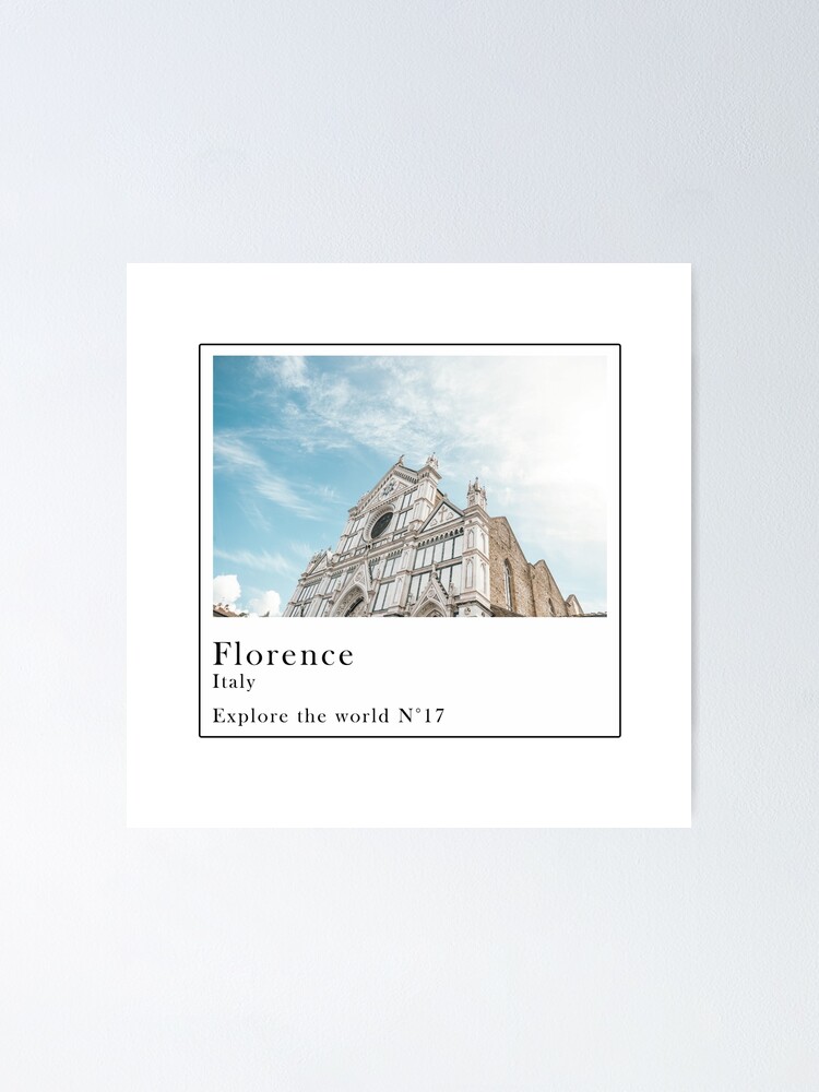 " florence sticker" Poster for Sale by raniaa-dhm | Redbubble