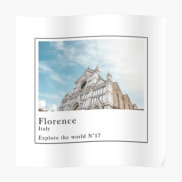" florence sticker" Poster for Sale by raniaa-dhm | Redbubble