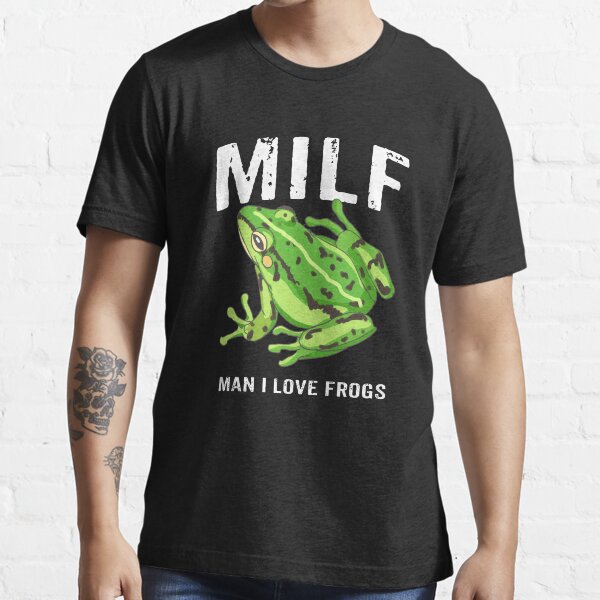 "Man I Love Frogs" T-shirt for Sale by 12345678lqqbk | Redbubble | man i love frogs t-shirts ...