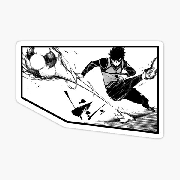 "[ BLUE LOCK ] Itoshi Rin manga cap" Sticker for Sale by daybrighter ...