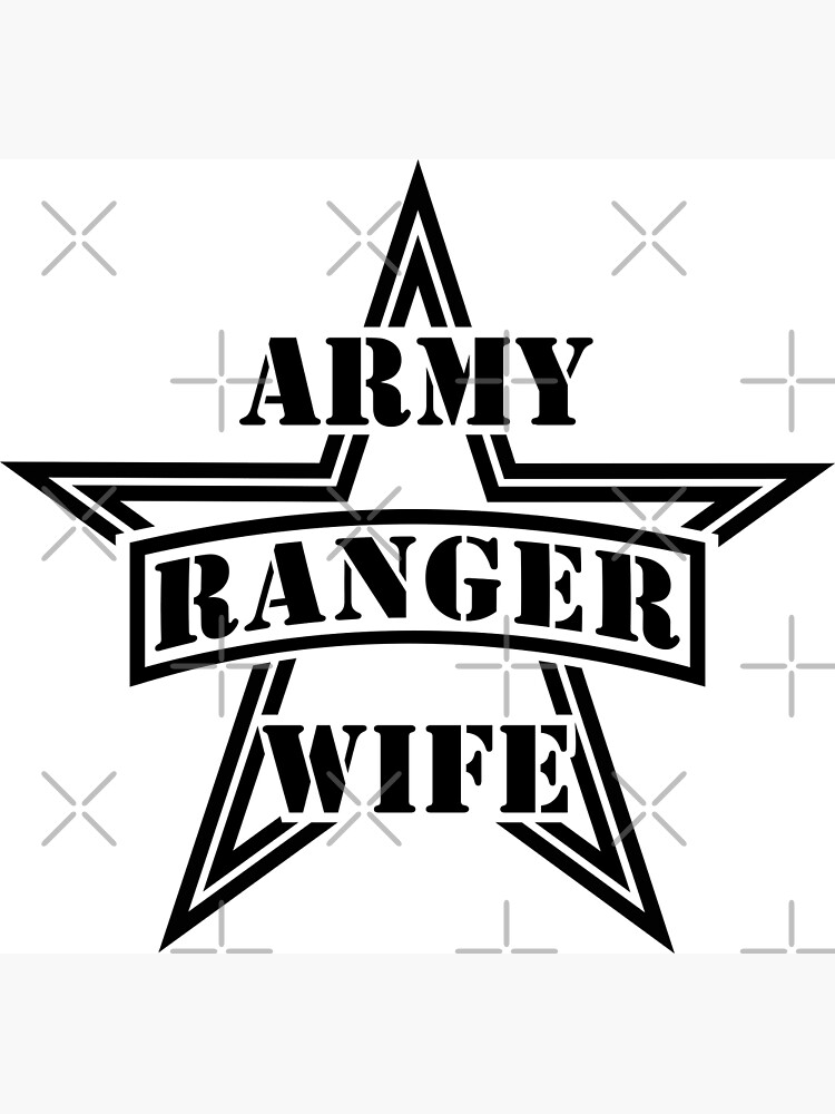 "Army Ranger WIfe" Poster for Sale by RMIDesigns | Redbubble