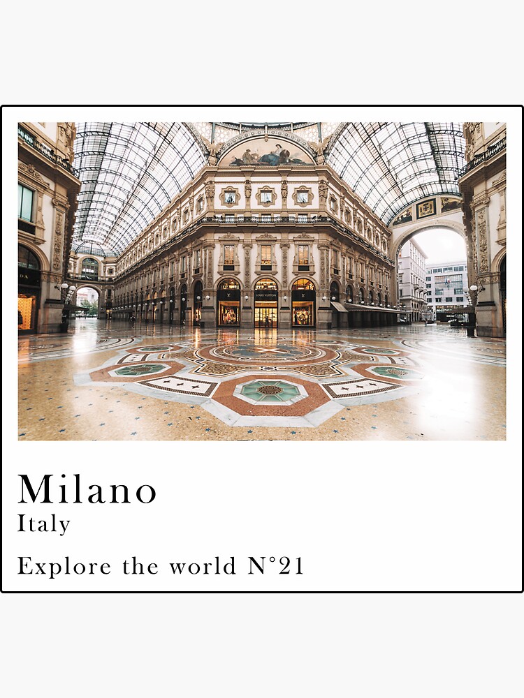 "Milano sticker" Sticker by raniaa-dhm | Redbubble