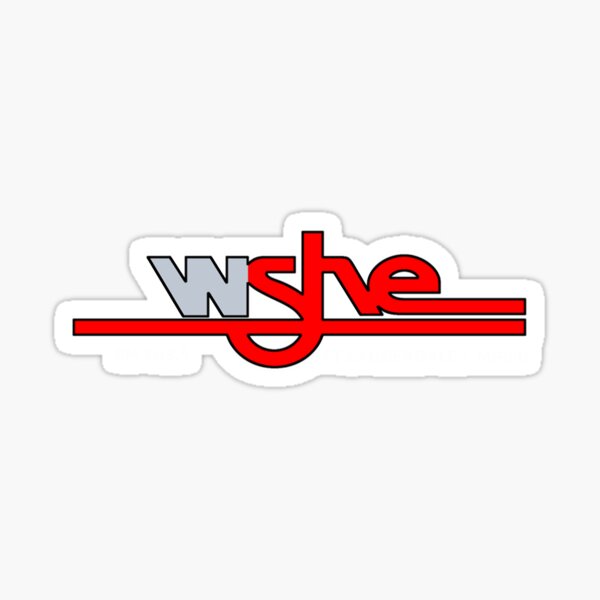 "Wshe fm ftlauderdalemiami on black classic t shirt" Sticker by ...