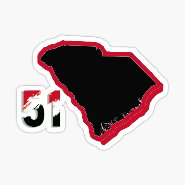 "51st state" Sticker by saaddanger | Redbubble