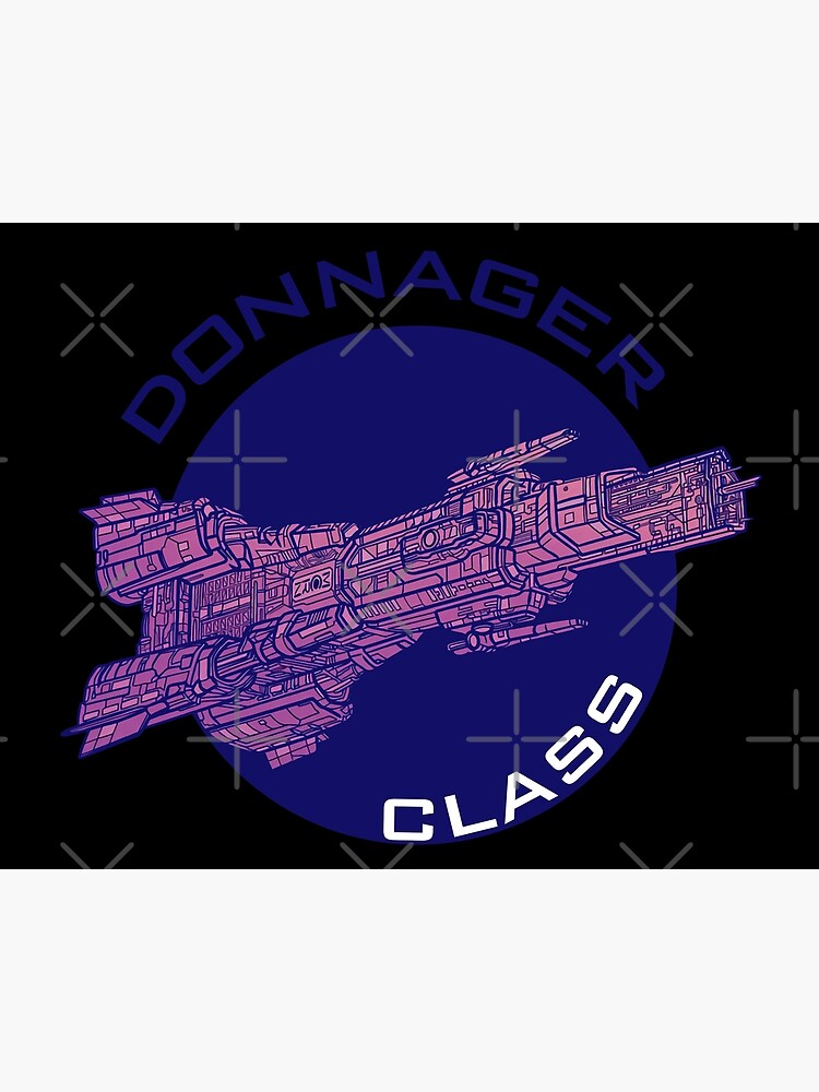"Donnager Class Battleship – Tachi The Expanse Donnager Ship" Art Print ...