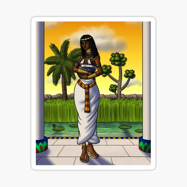 "Rescuing Moses" Sticker by Tyrannohotep | Redbubble