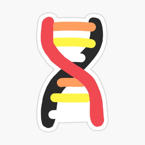 "Born This Way Lith/Akoi" Sticker for Sale by WeirdQueer | Redbubble