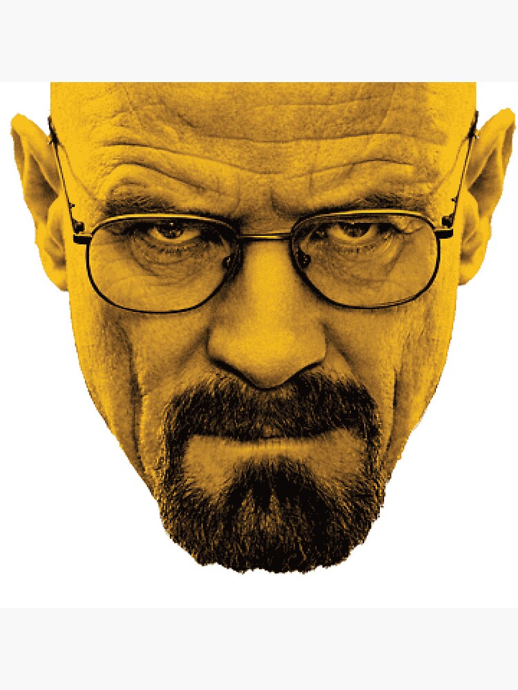 "Walter White Face" Photographic Print for Sale by gketheredge | Redbubble