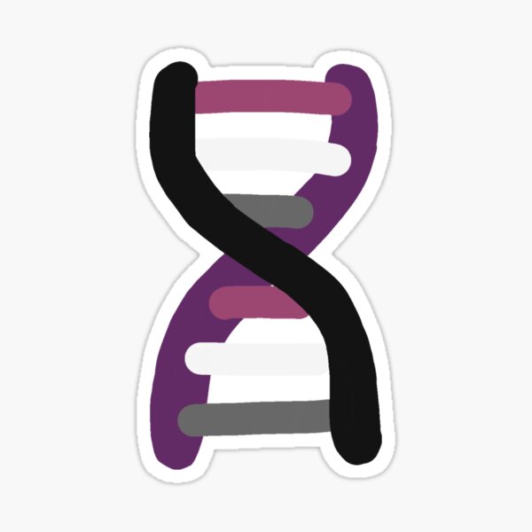 "Born This Way Aceflux" Sticker for Sale by WeirdQueer | Redbubble