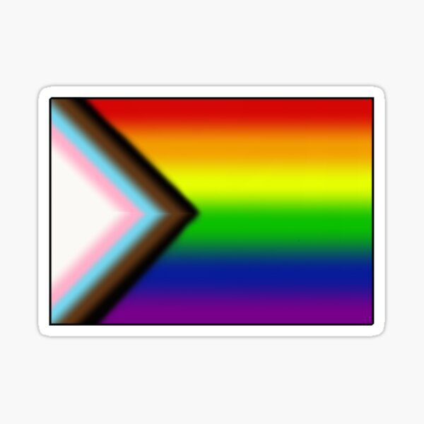 "Progress Pride Flag" Sticker for Sale by Astraea-Life | Redbubble