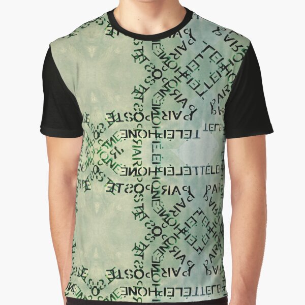 "The Telephone Decoder" T-shirt for Sale by FleursDeCariDee | Redbubble ...