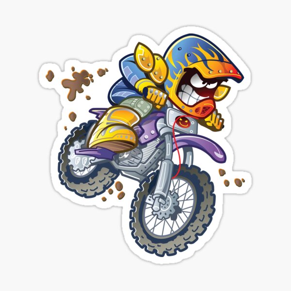 Motocross Stickers | Redbubble
