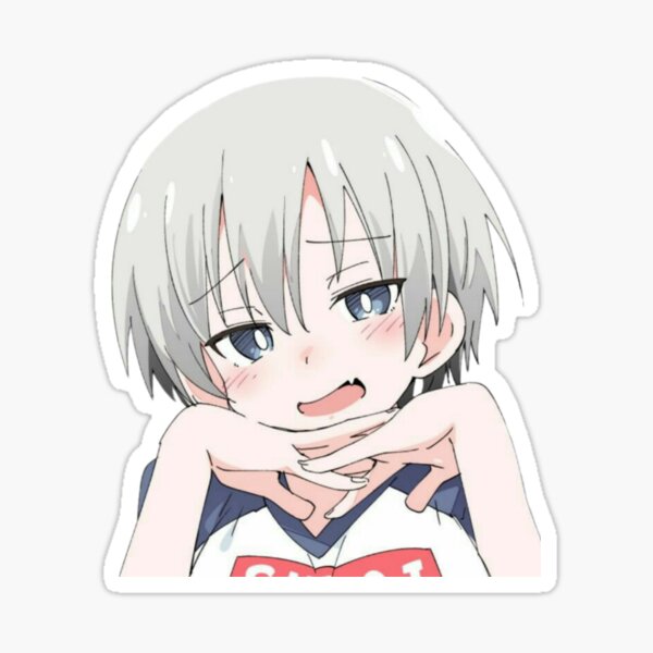 "Uzaki Chan" Sticker by AniePieArt | Redbubble