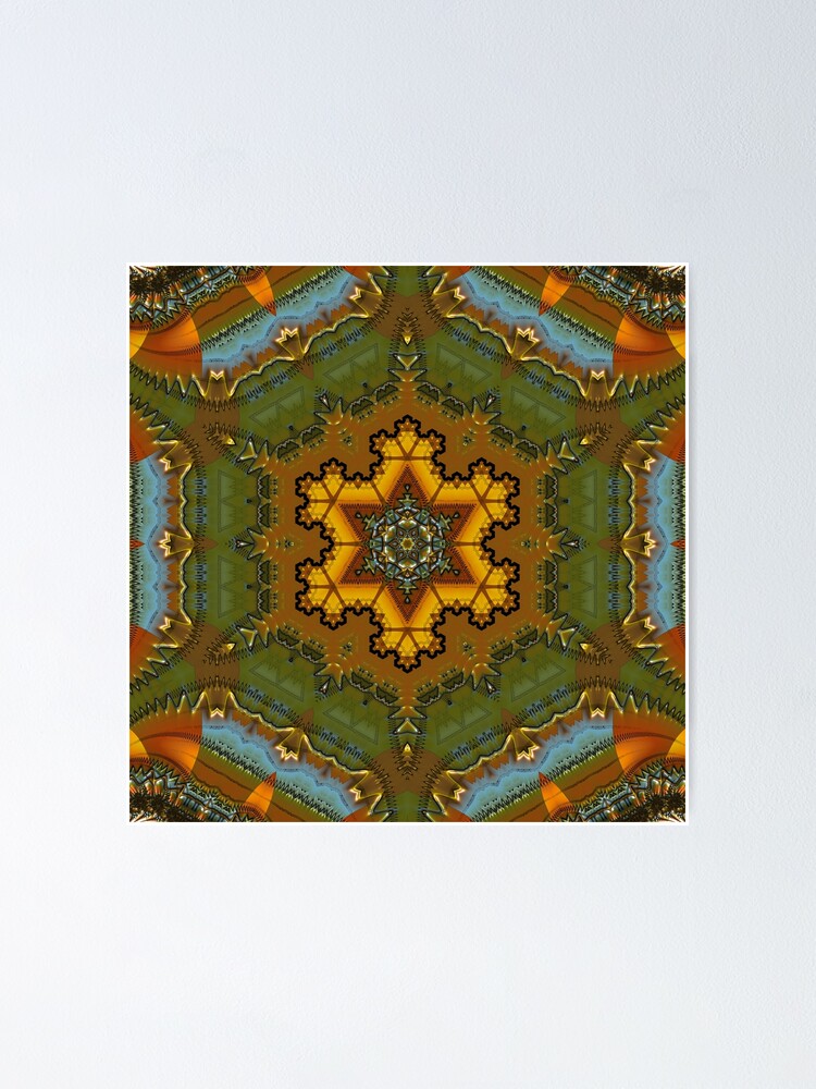 "Serpent Mound Cymatics 53" Poster for Sale by Boogie-72 | Redbubble